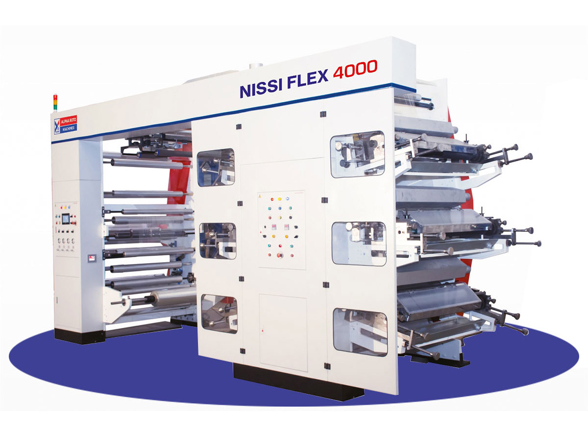 NISSI FLEX 4000 | Flexographic Printing Machine